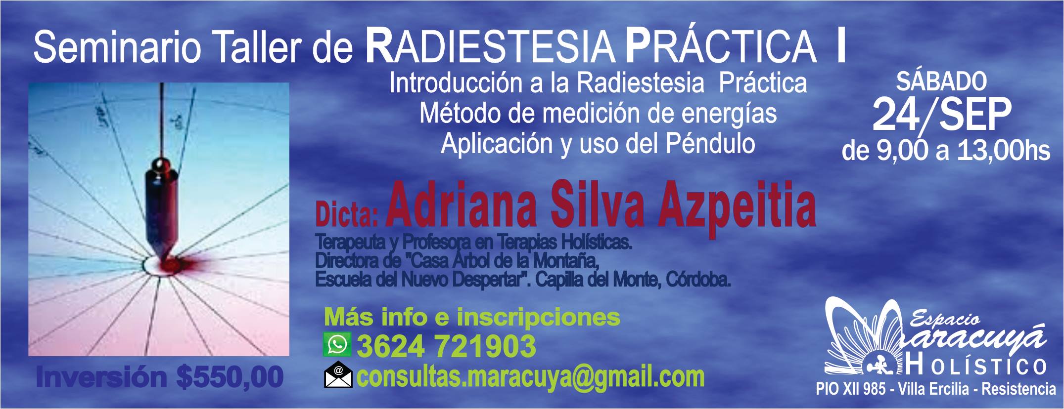 SEMINARIO TALLER DE RADIESTESIA Y GEMOTERAPIA EN RESISTENCIA, CHACO ...
